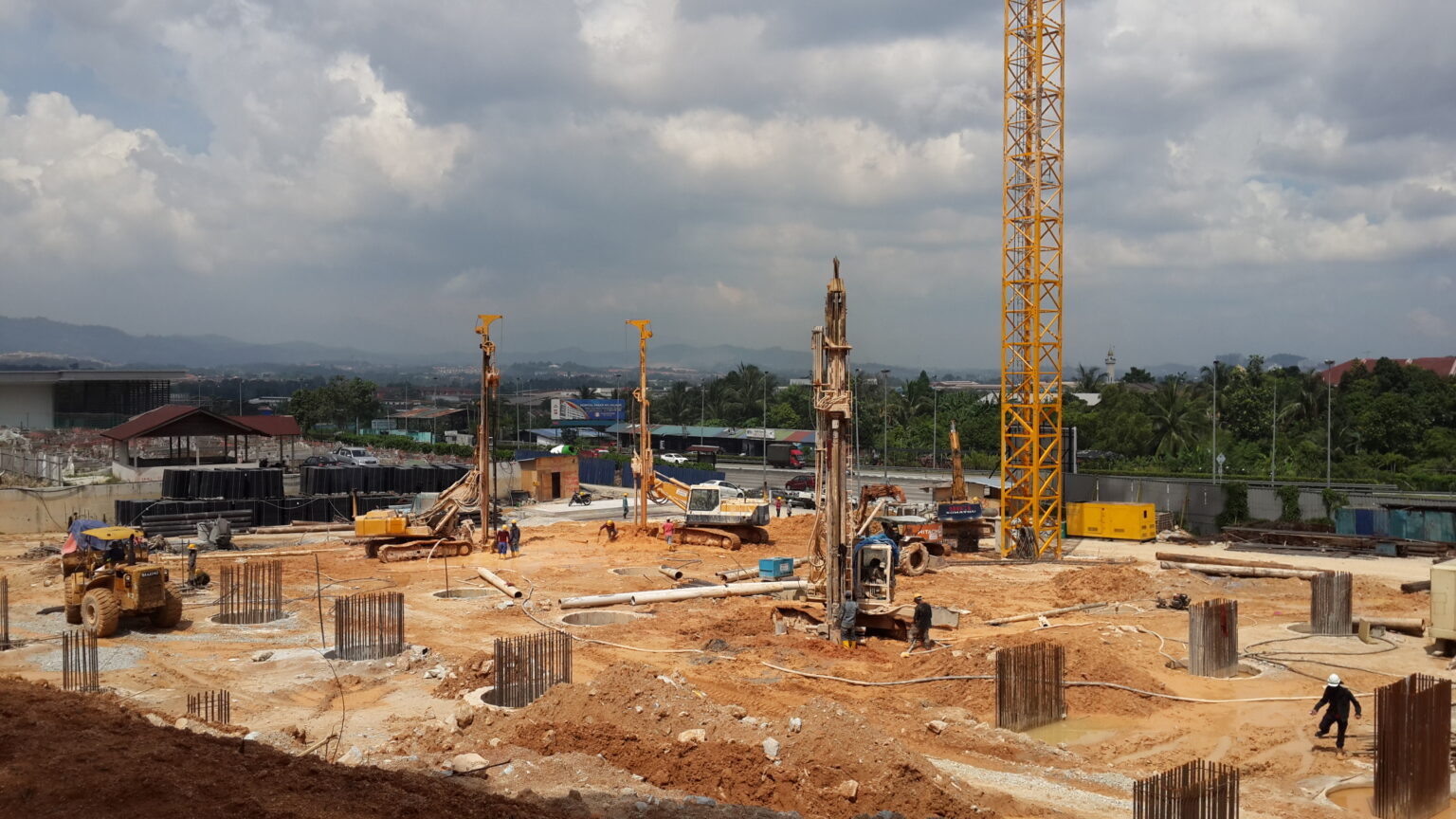 Foundation work – North Soil